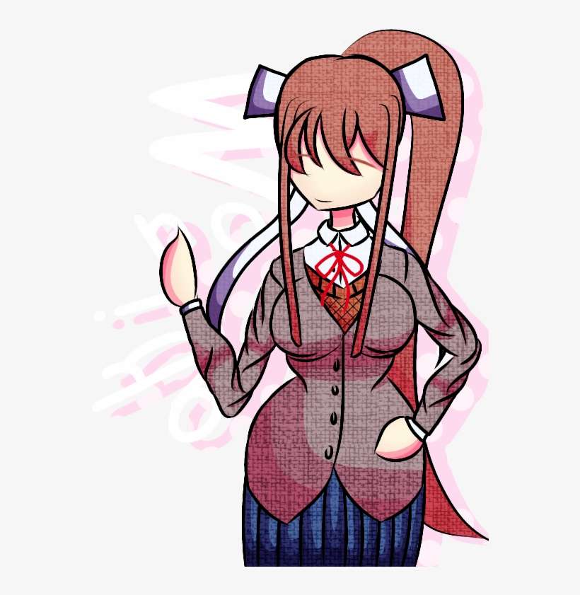Ddlc - Cartoon PNG Image | Transparent PNG Free Download on SeekPNG