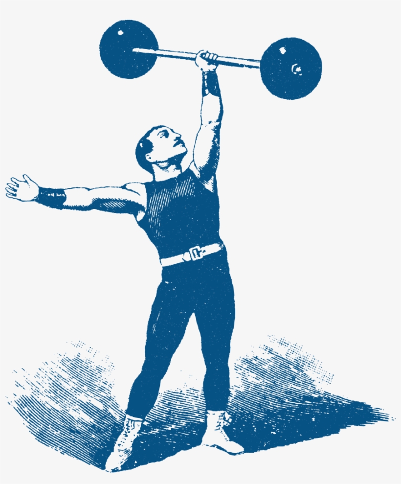 Strongman Blue Transparent - Biceps Curl PNG Image | Transparent PNG ...