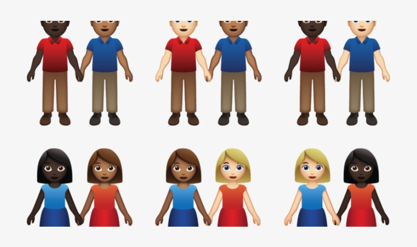 Interracial Lgbti Couple Emojis Are Coming To Phone - Mixed Race Couple ...