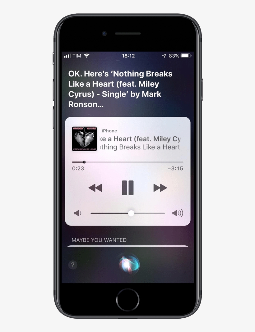 Inline Apple Music Playback For Siri - Iphone PNG Image | Transparent ...