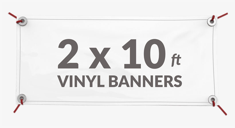 Custom Custom 2' X 10' Banners - Sign PNG Image | Transparent PNG Free ...