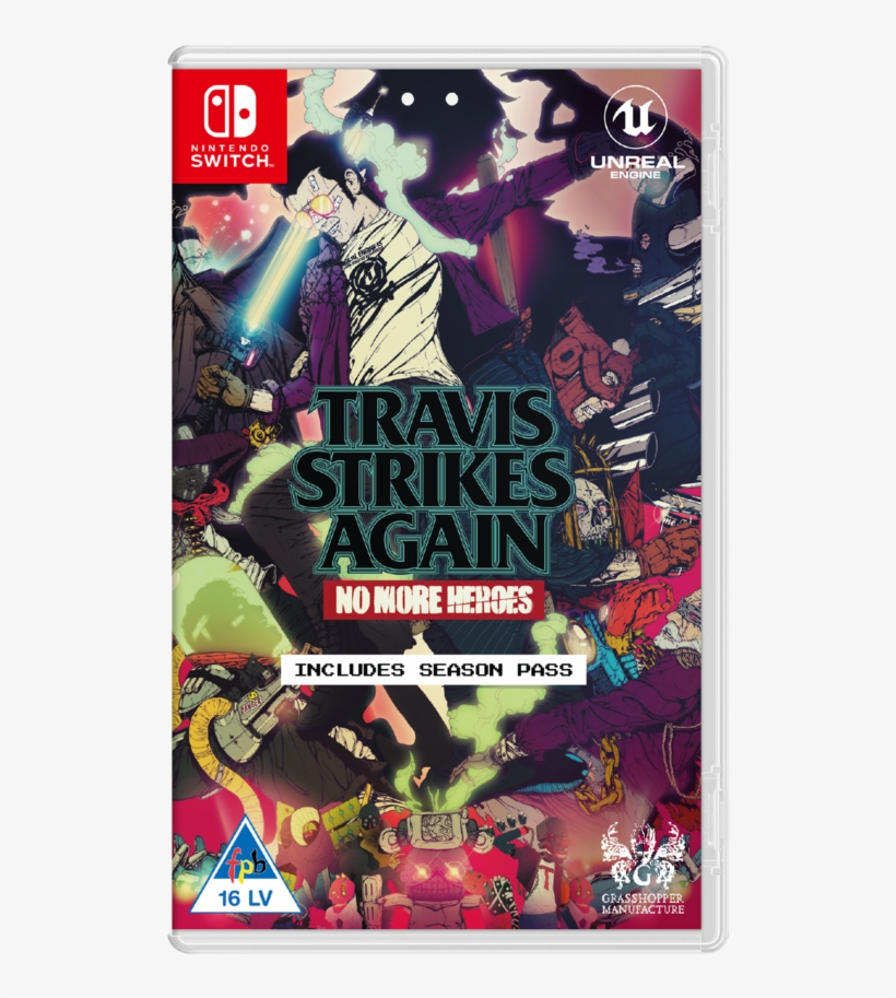 Travis Strikes Again - Travis Strikes Again No More Heroes PNG Image ...