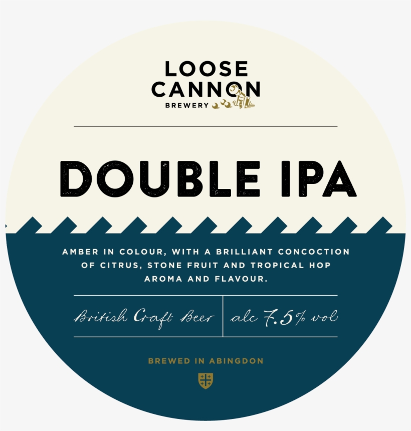 British Craft Beer Double Ipa Abingdon Bridge - Circle PNG Image ...