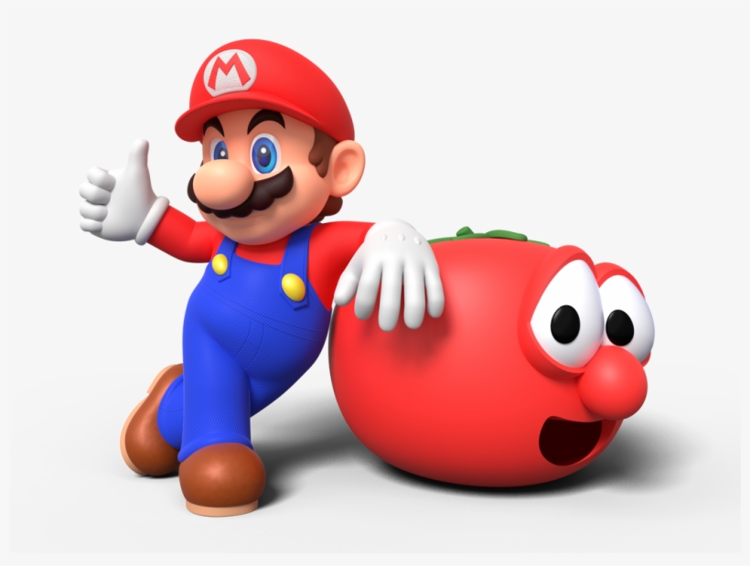 Mario Veggietales - Cartoon PNG Image | Transparent PNG Free Download ...