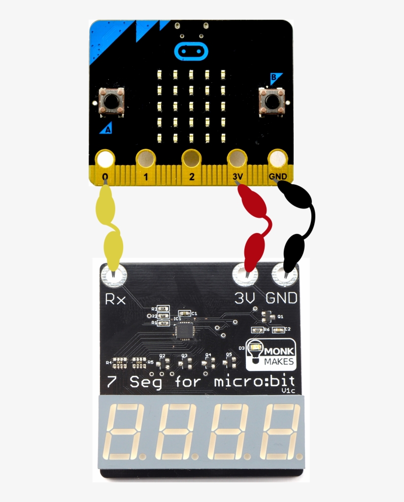7-segment For Micro - Microbit Example PNG Image | Transparent PNG Free Download on SeekPNG