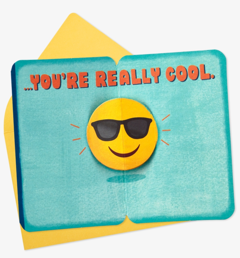25" Mini Smiley Face Emoji Pop Up Thinking Of You PNG Image ...