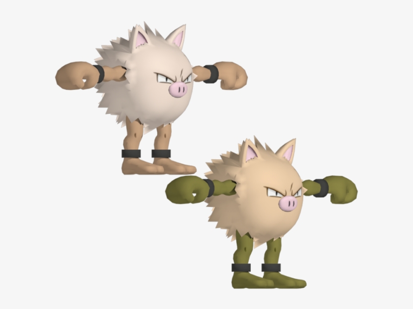 Primeape 3d Model - Cartoon PNG Image | Transparent PNG Free Download ...