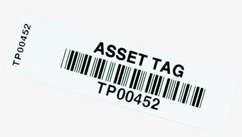 Book Barcode Labels - Fixed Asset Barcode Tags PNG Image | Transparent ...
