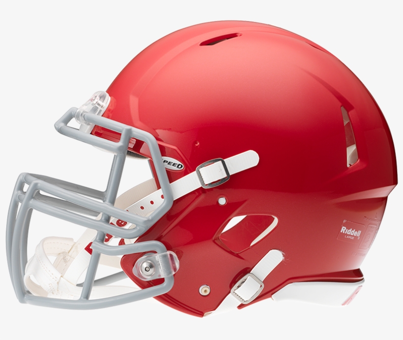 Riddell Revolution Speed Classic - Red Football Helmet Png PNG Image ...