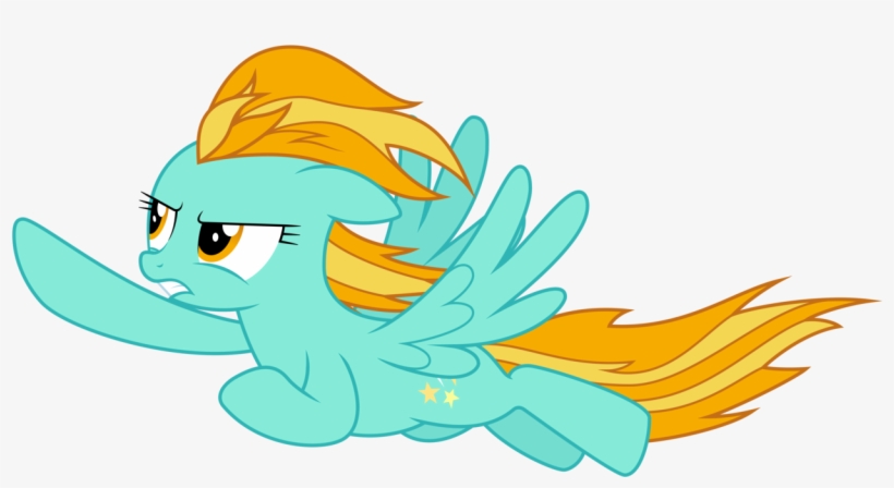 Kiowa213, Determined, Flying, Lightning Dust, Pose, - Cartoon PNG Image ...