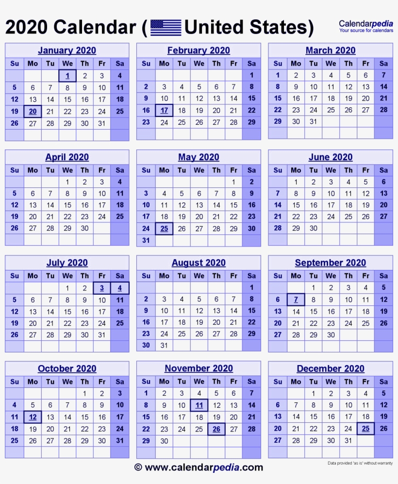 Download 2020 Calendar Png Free Image - Number | Transparent PNG ...