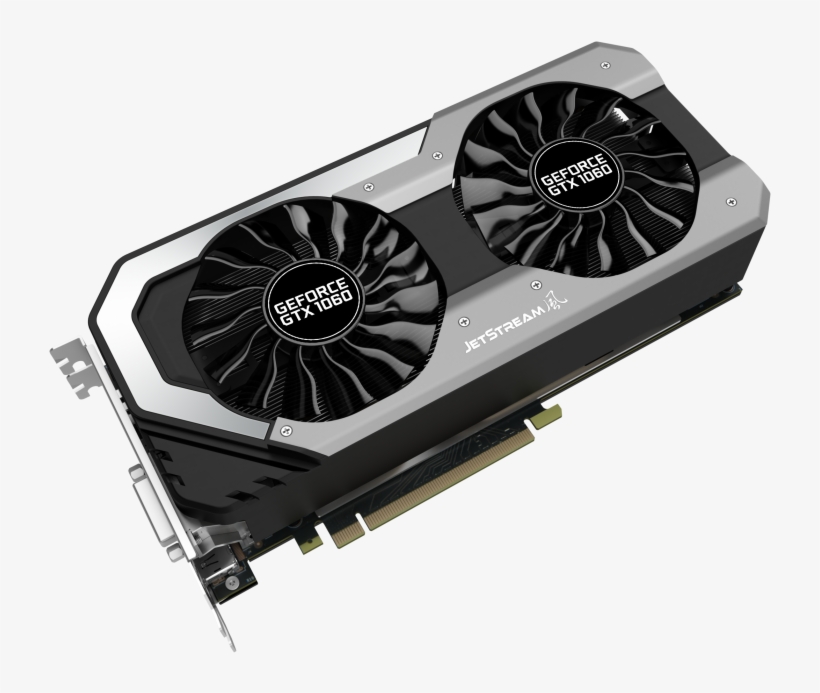 Palit Products - Geforce® Gtx 1060 Jetstream - - Black Pny 1080 PNG ...