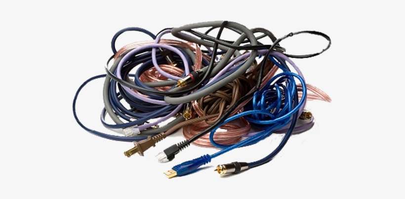Wires - Tangled Cords PNG Image | Transparent PNG Free Download on SeekPNG