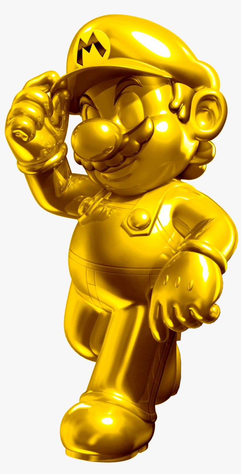 Golden Mario - Mario Series PNG Image | Transparent PNG Free Download ...