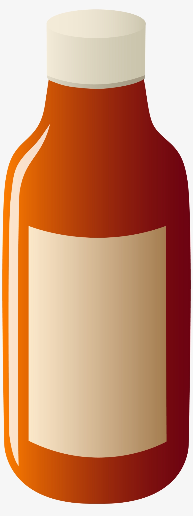 Label Clipart Bottle Cute - Blank Label Bottle PNG Image | Transparent ...