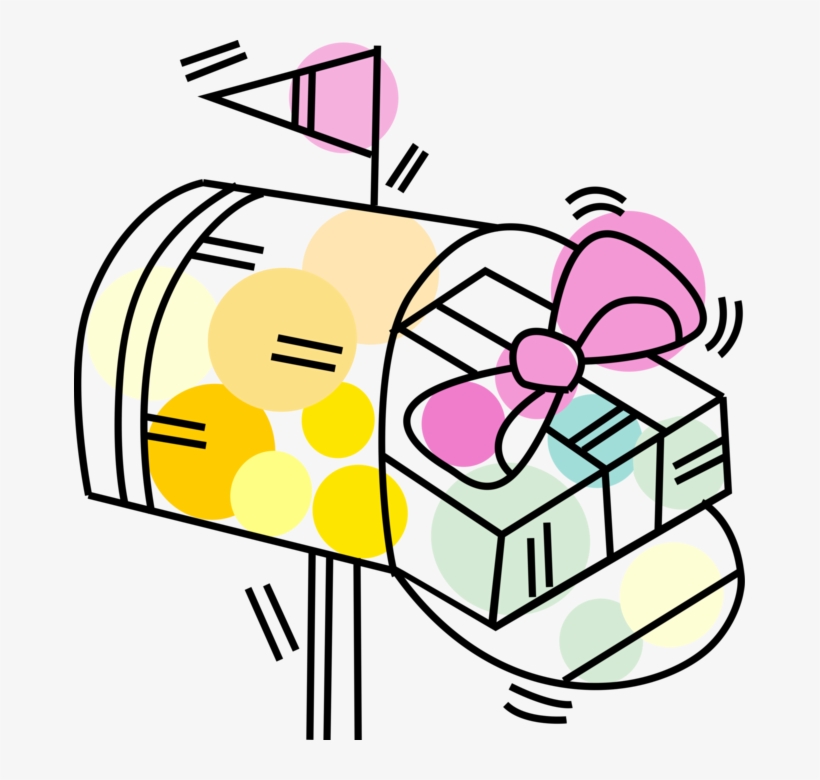 Vector Illustration Of Letter Box Or Mailbox Receptacle - Pocket Guide ...