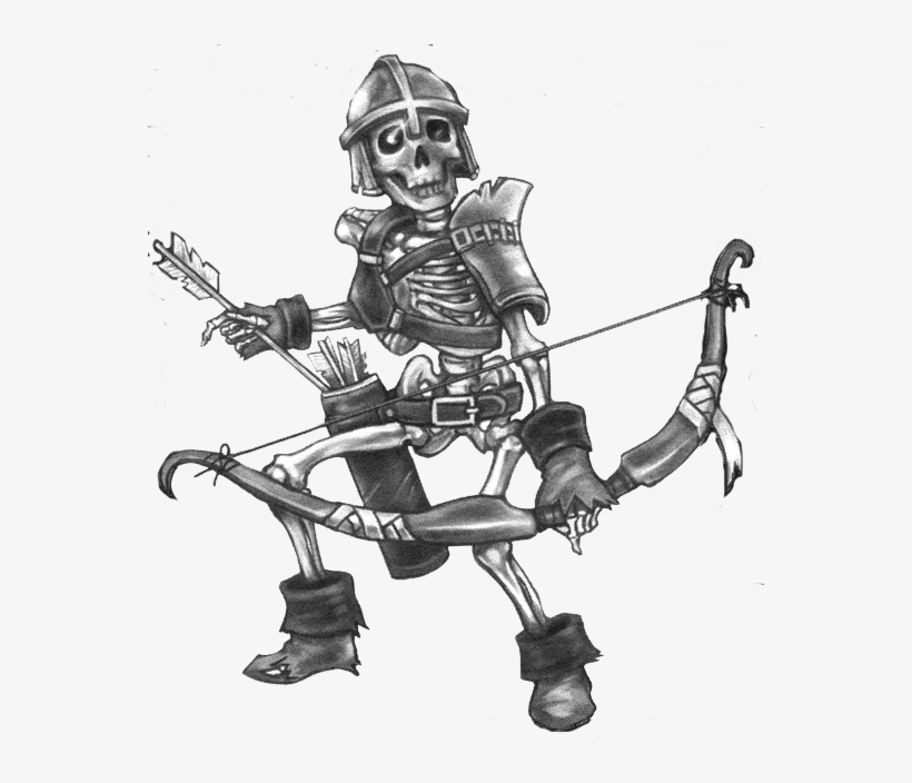 Download Skeleton Archer | Transparent PNG Download | SeekPNG