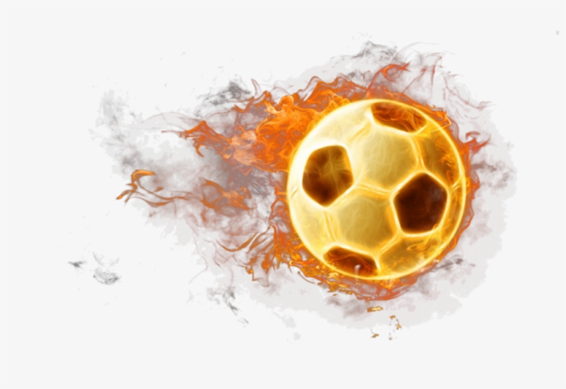 Flaming Soccer Ball
