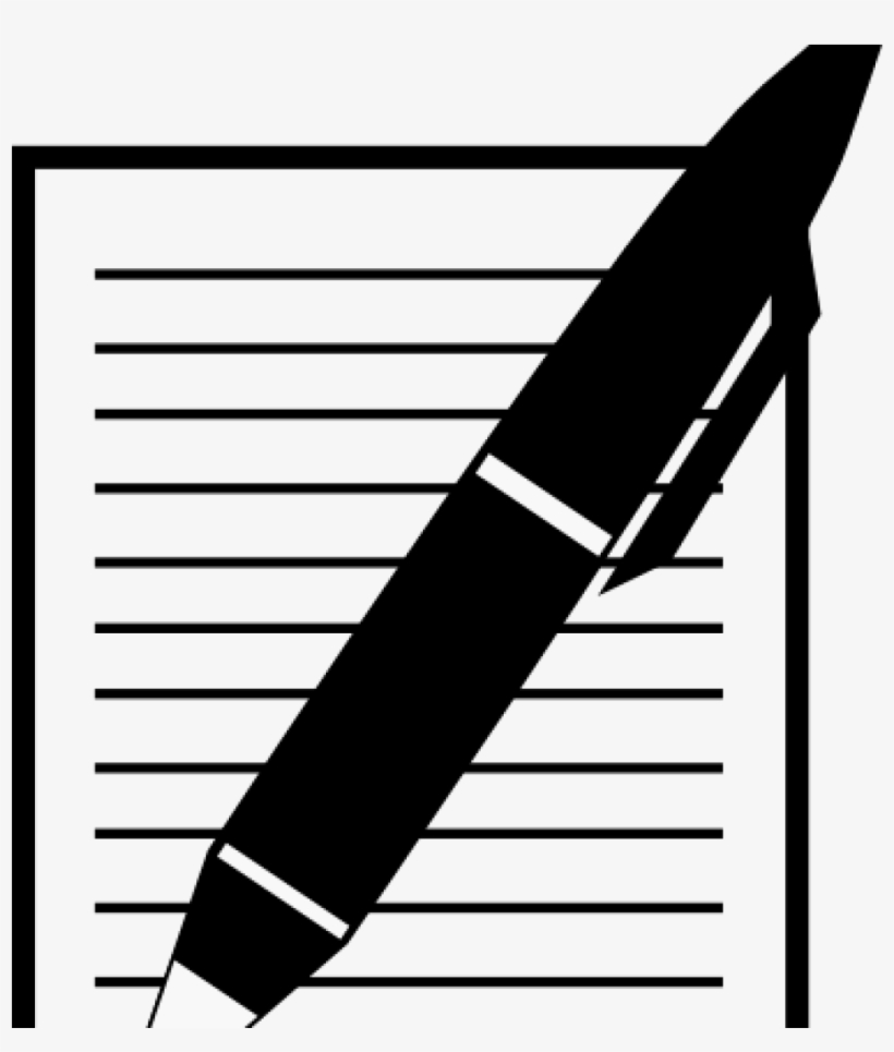 Pen And Paper Clipart Paper And Pen Clip Art At Clker - Pen And Paper ...