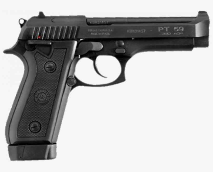 Pistola Taurus Pt 59 S Oxidada Pistolas Png - M9 Beretta PNG Image ...