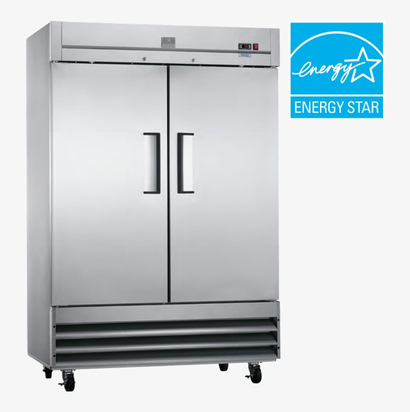 Ft Solid Double Door Commercial Freezer - Kelvinator Freezer PNG Image ...