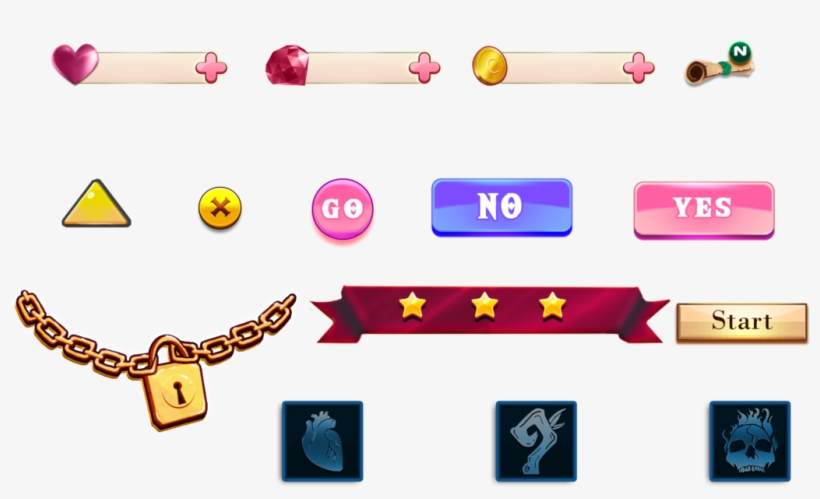 Mobile Ui Game Icons PNG Image | Transparent PNG Free Download on SeekPNG