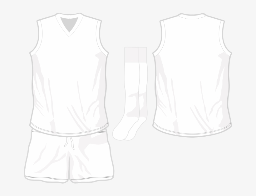 Download Basketball Jersey Outline Template - Afl Guernsey Cake ...