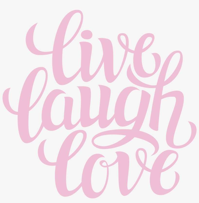 Download Bedrukking Live Laugh Love Violet - Live Laugh Love Font Style ...