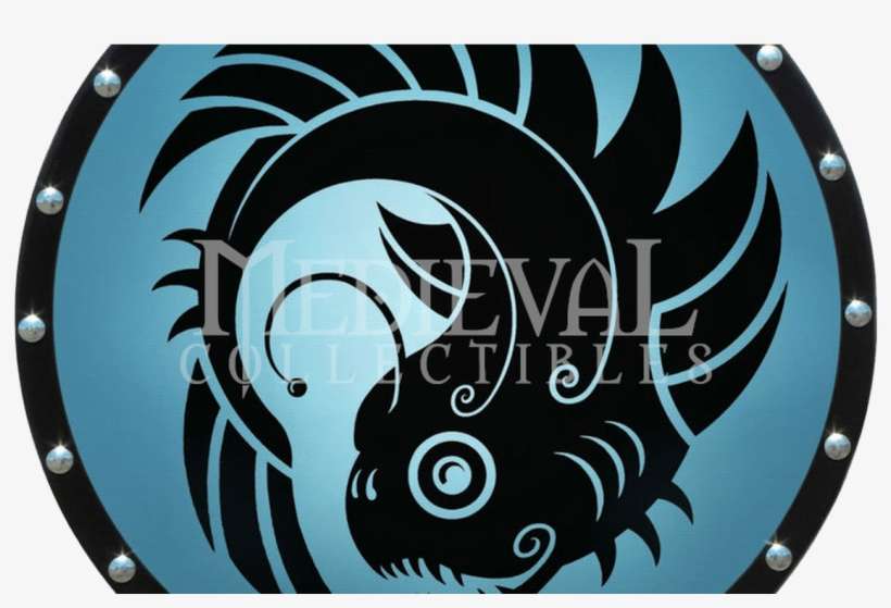 Viking Shields Wooden Patterns Wooden Thing - Lantern Fish Shield PNG ...