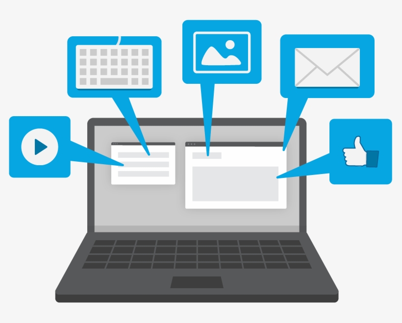 Computer Literacy Png - Digital Literacy No Background PNG Image ...