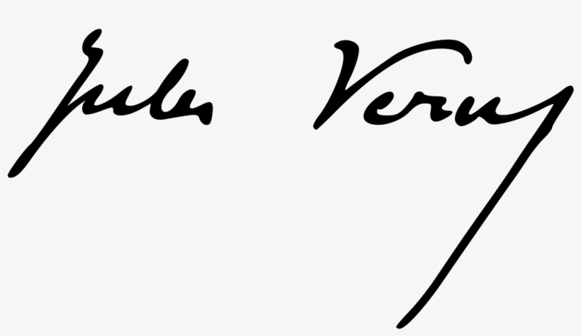 Firma De Julio Verne - Jules Verne Signature PNG Image | Transparent ...