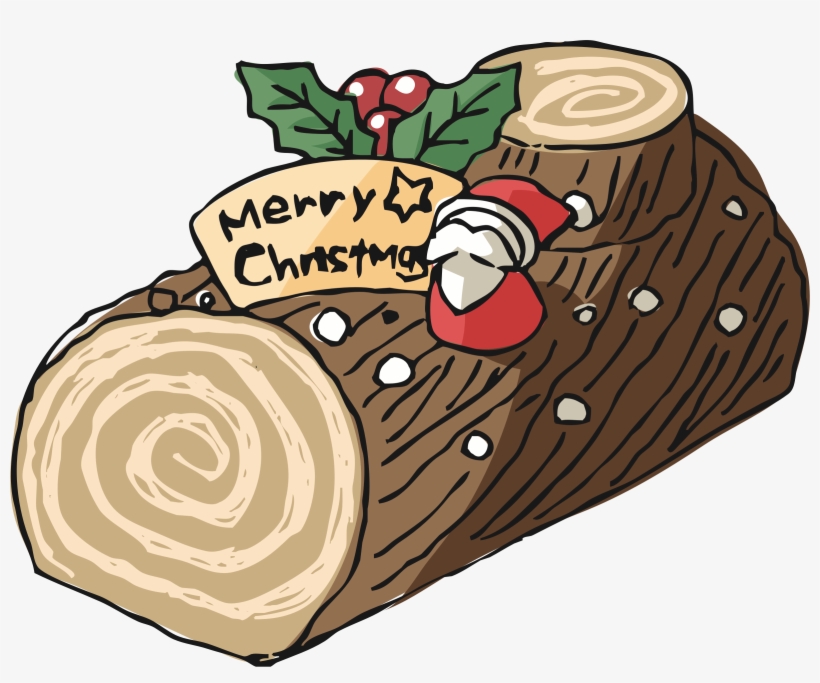 Big Image - Transparent Christmas Log PNG Image | Transparent PNG Free ...