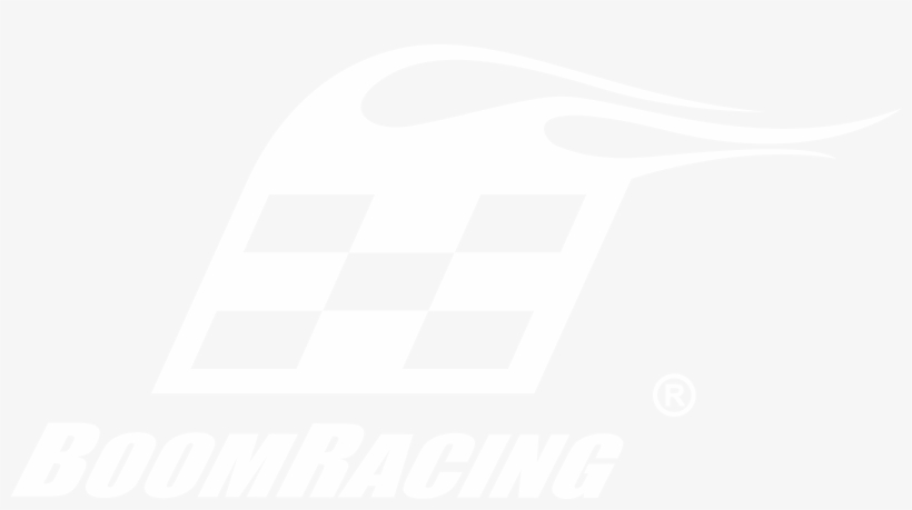 Boomracing Logo Vertical White Png - Emblem PNG Image | Transparent PNG ...
