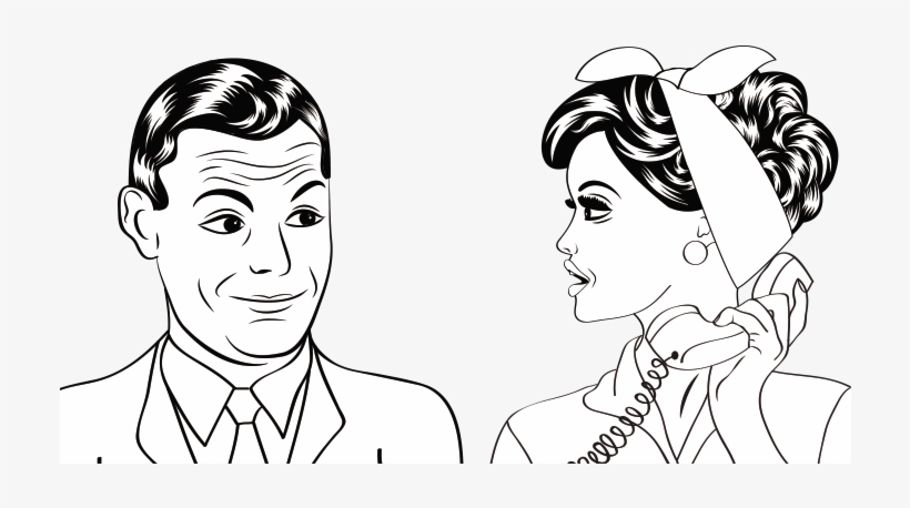 Download See The Film - Gossip Drawing | Transparent PNG Download | SeekPNG