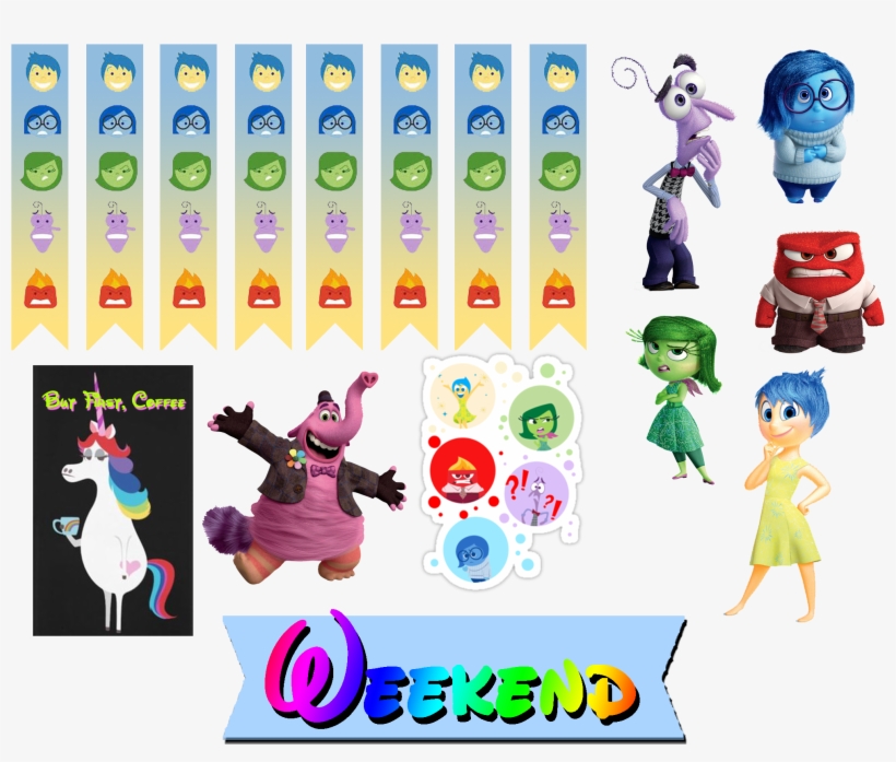 Download "sticker Kit" Inside Out Decore Sheet Sticker - Inside Out ...