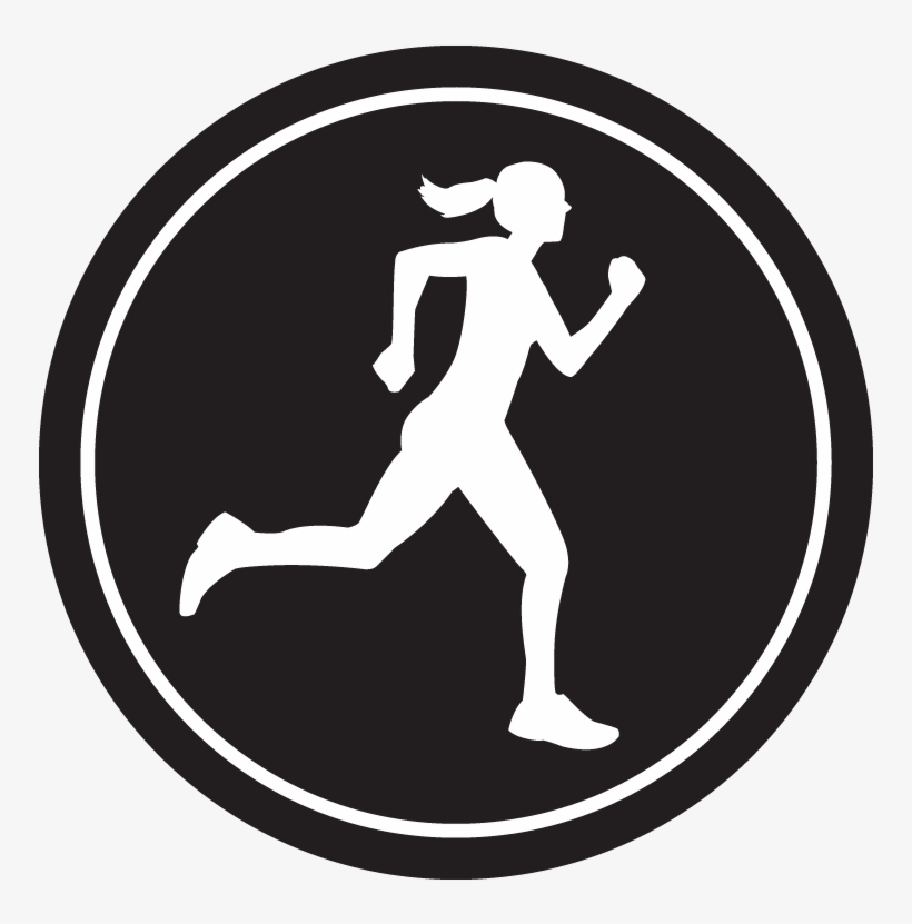 Runner Girl Sticker - Runner Girl PNG Image | Transparent PNG Free ...