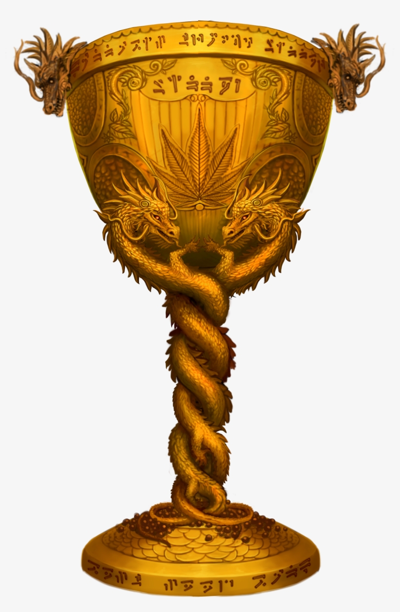 Dragon Cup Cannabis Trophy Winner - Blessed Sacrament PNG Image ...