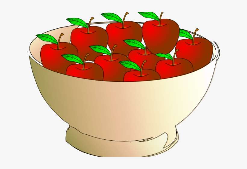 Download Bowl 10 Apple Clip Art At Clker - Bowl Of Apples Clip Art ...