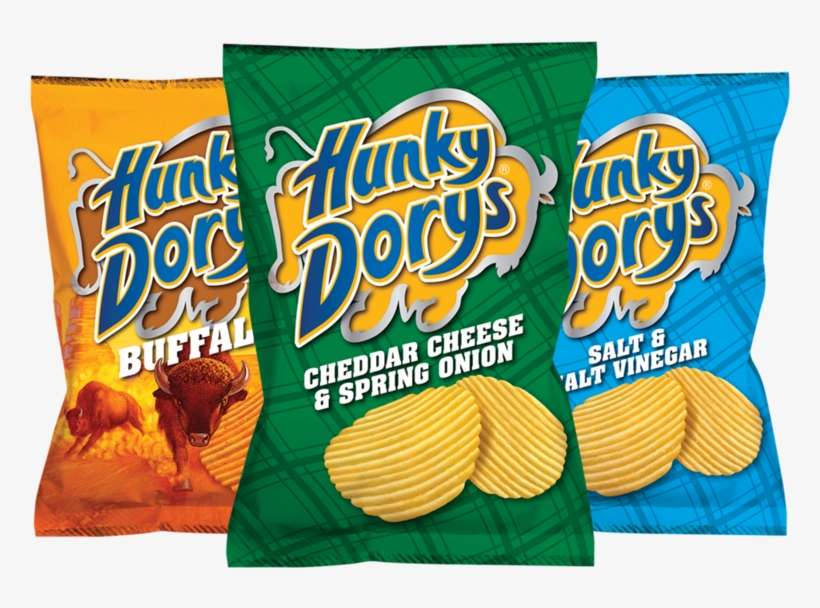 Hunky Dorys Sharing Bag Range 150g - Hunky Dory Cheese And Onion PNG ...