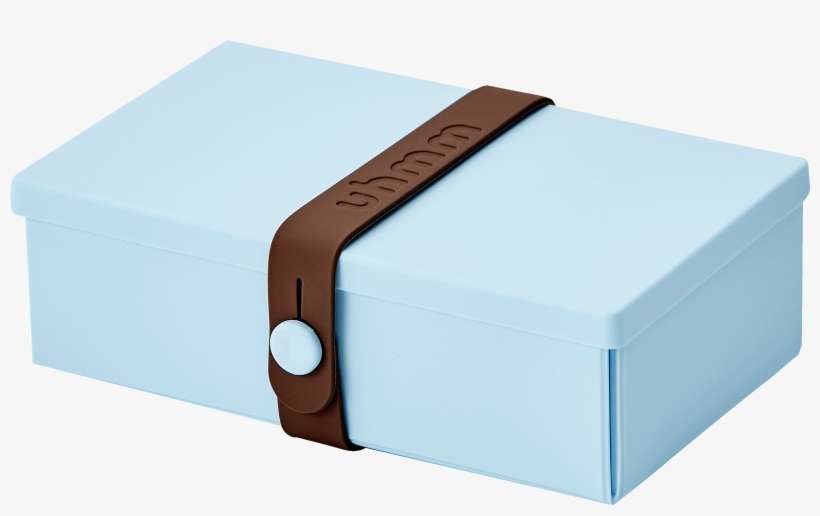 Download 01 Light Blue Box/brown Strap - Carton | Transparent PNG ...