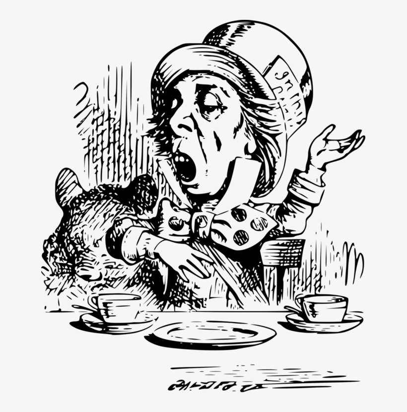 Mad Hatter Alice's Adventures In Wonderland White Rabbit - Sir John ...