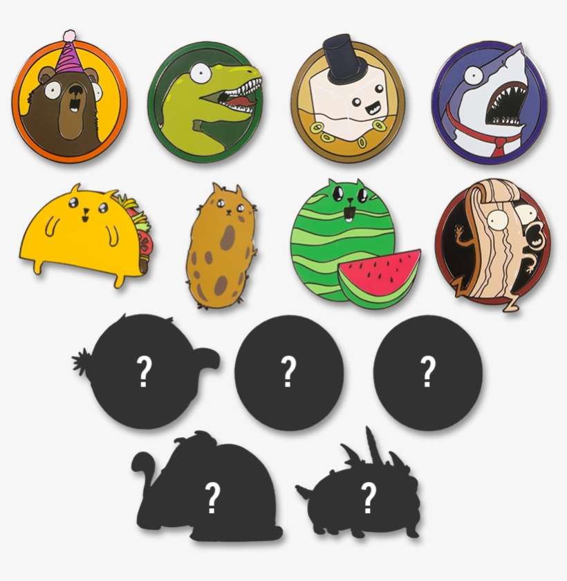 Exploding Kittens Pins PNG Image | Transparent PNG Free Download on SeekPNG