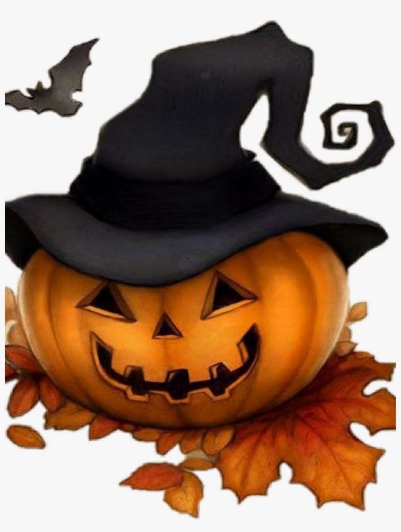 Calabaza Sticker - Good Morning Halloween Quotes PNG Image ...