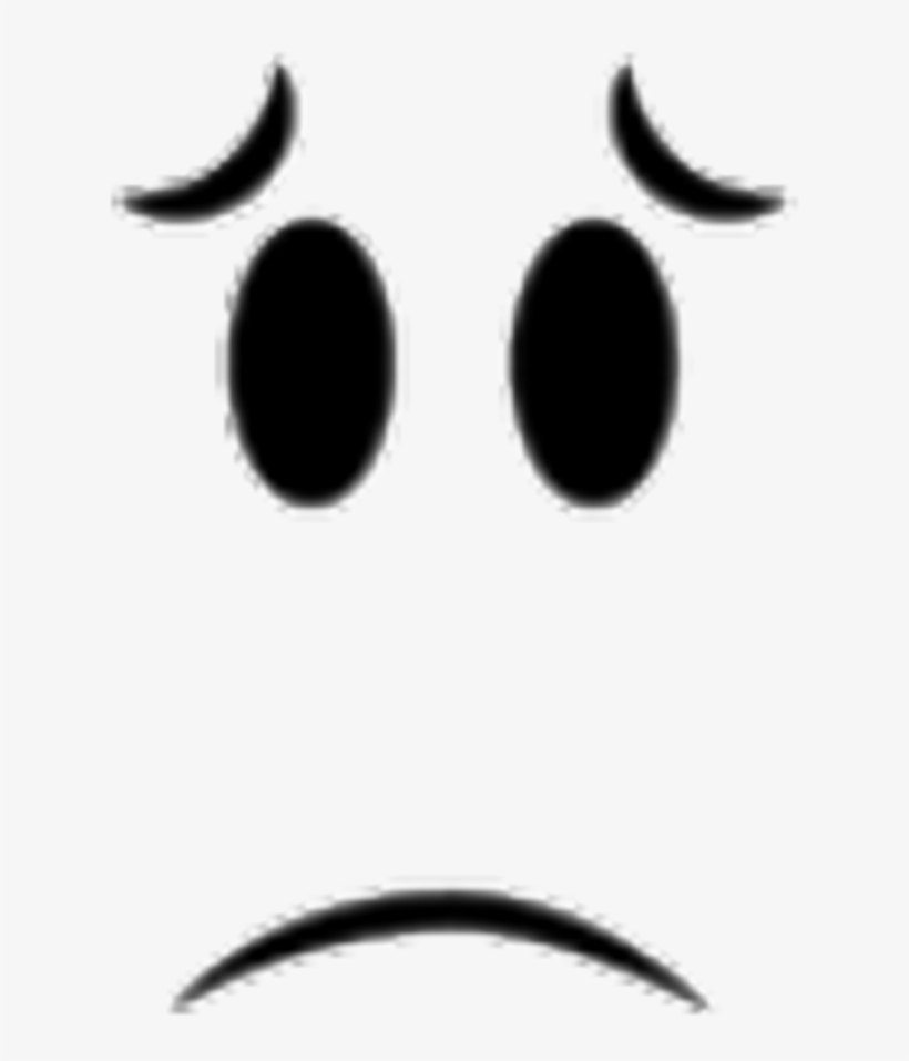 Download #roblox #face #bigsad #freetoedit - Smiley | Transparent PNG ...