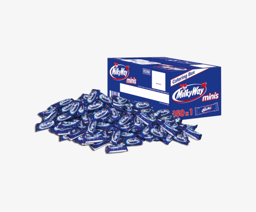 Milky Way® Minis Catering Box - Karton Milky Way PNG Image ...