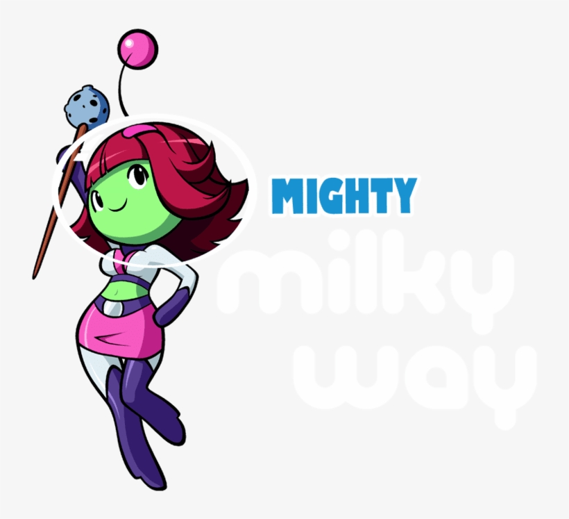 Mighty Milky Way - Wayforward Mighty Milky Way PNG Image | Transparent ...