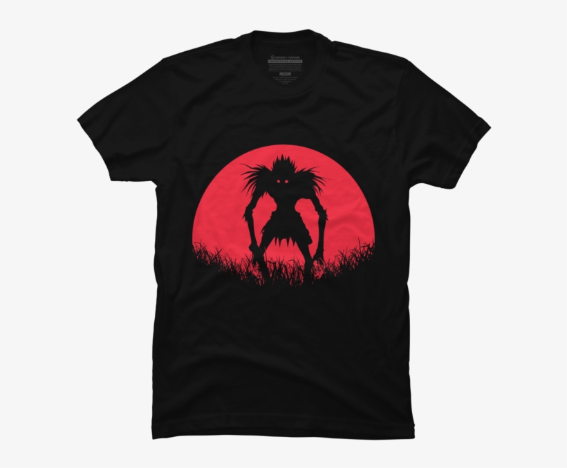 Red Moon Shinigami Ryuk - T-shirt PNG Image | Transparent PNG Free ...