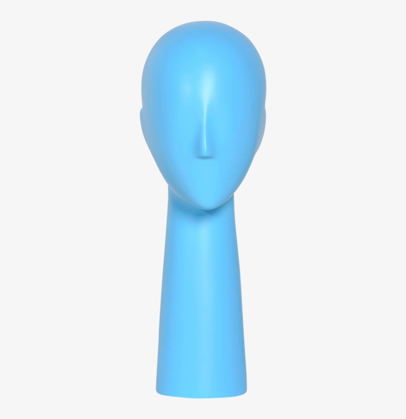 Abstract Female Head Form Blue PNG Image | Transparent PNG Free ...