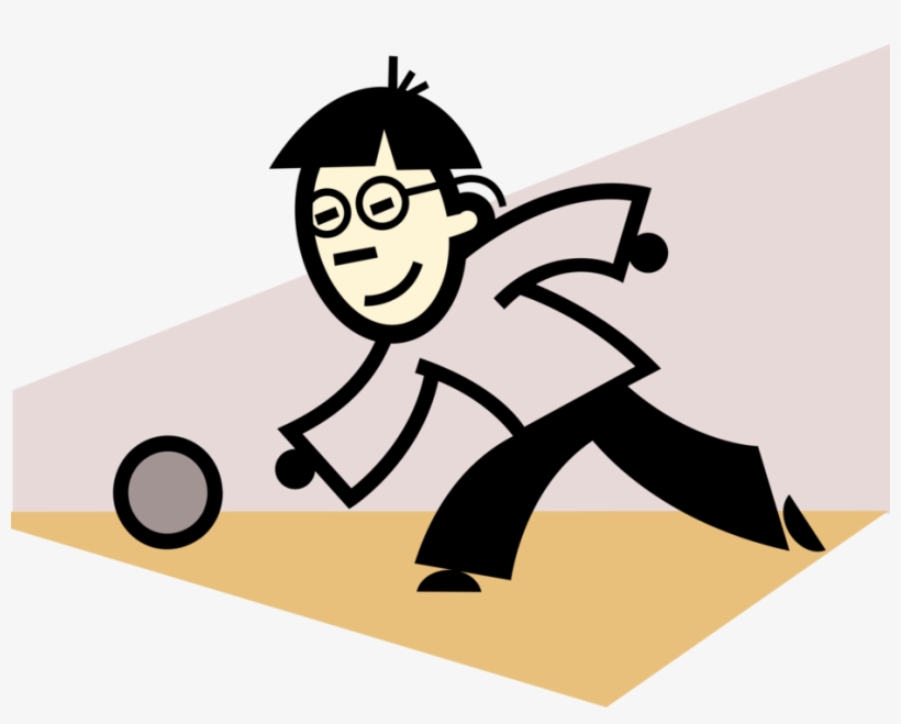Vector Illustration Of Bowler Bowls Bowling Ball For PNG Image ...