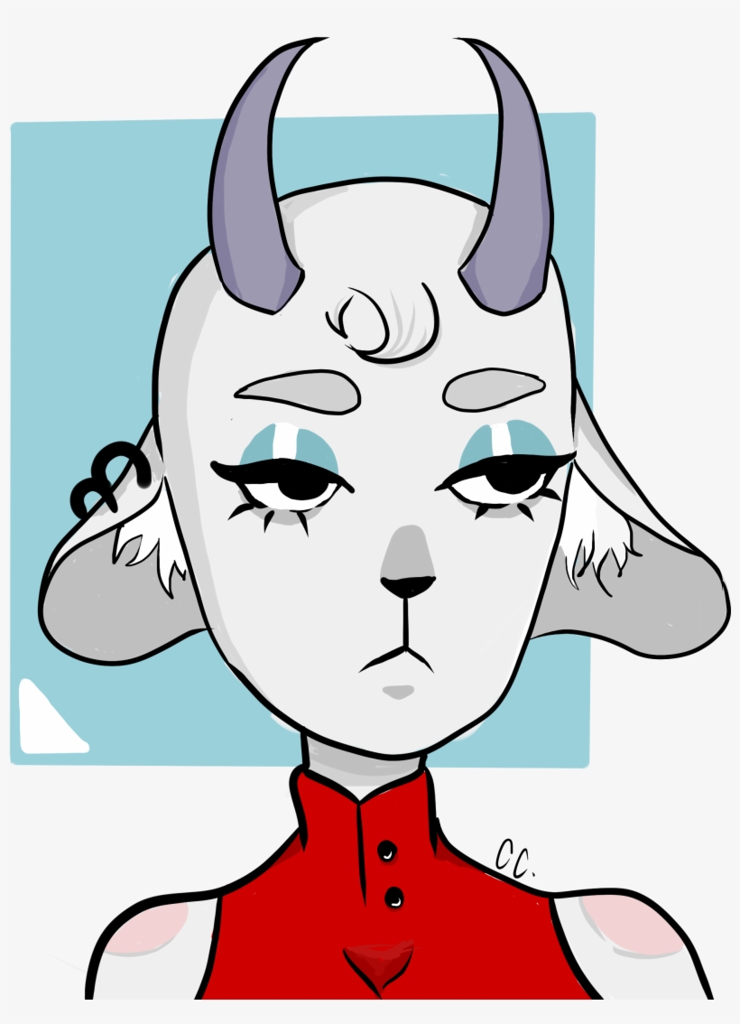 Goat Girl - Cartoon PNG Image | Transparent PNG Free Download on SeekPNG
